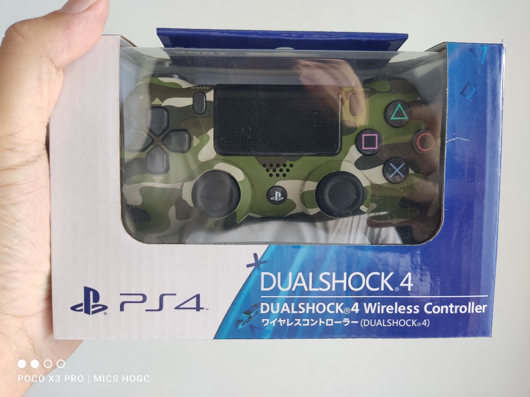 Original DS4 V2 Wireless Controller (Camouflage), Video Gaming, Gaming ...