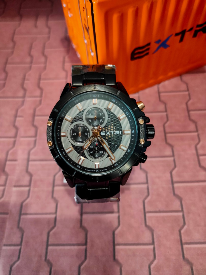 Original EXTRI Watch, Men's Fashion, Watches & Accessories, Watches on ...