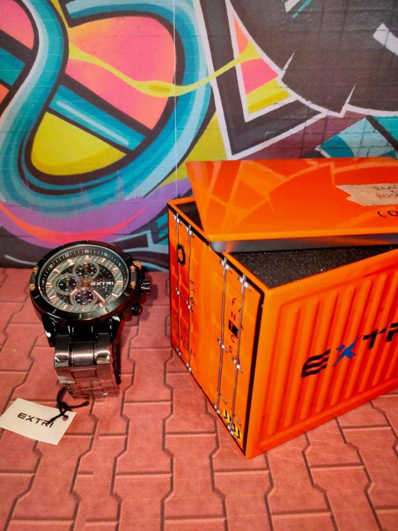 Original EXTRI Watch, Men's Fashion, Watches & Accessories, Watches on ...