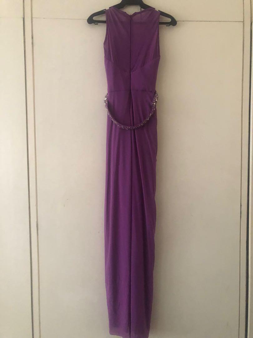Original Pablo Cabahug Custom Lilac Gown M, Women's Fashion, Dresses ...