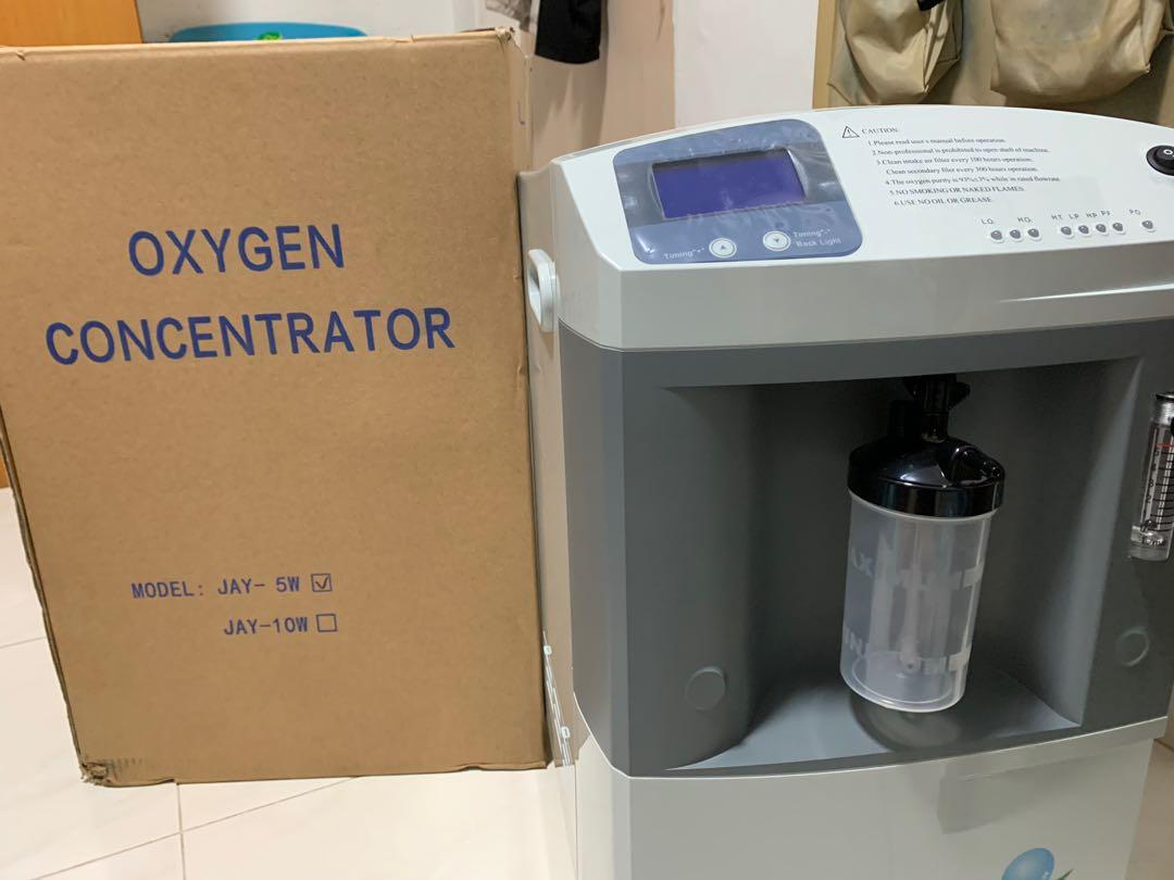 Longfian Oxygen Concentrator (portable), Health & Nutrition, Medical ...