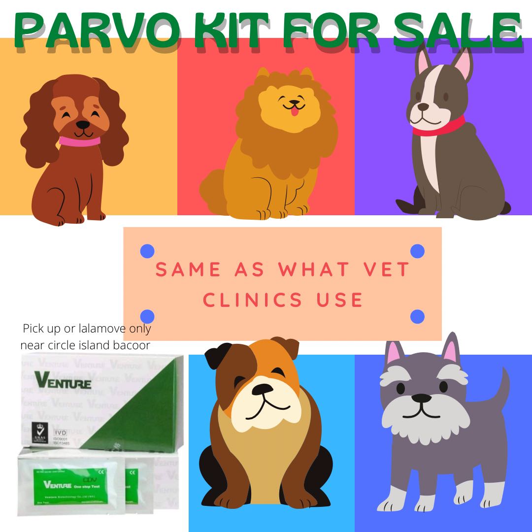 Parvo test kit, Pet Supplies, Health & Grooming on Carousell