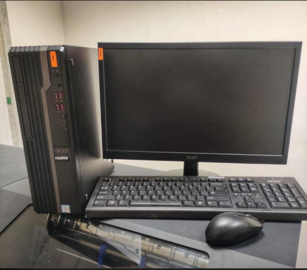 PC SET ACER VERITON X6660G, Computers & Tech, Desktops on Carousell