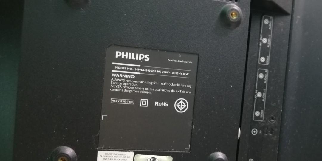 Philips TV 24 inch, TV & Home Appliances, TV & Entertainment, TV on ...