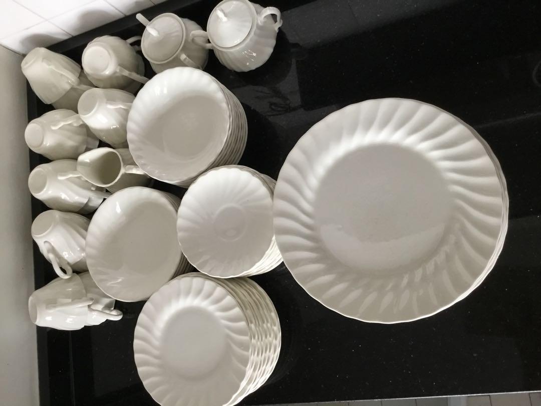 Myott Meakin English Dinner Set - Plates And Bowls, Furniture & Home ...