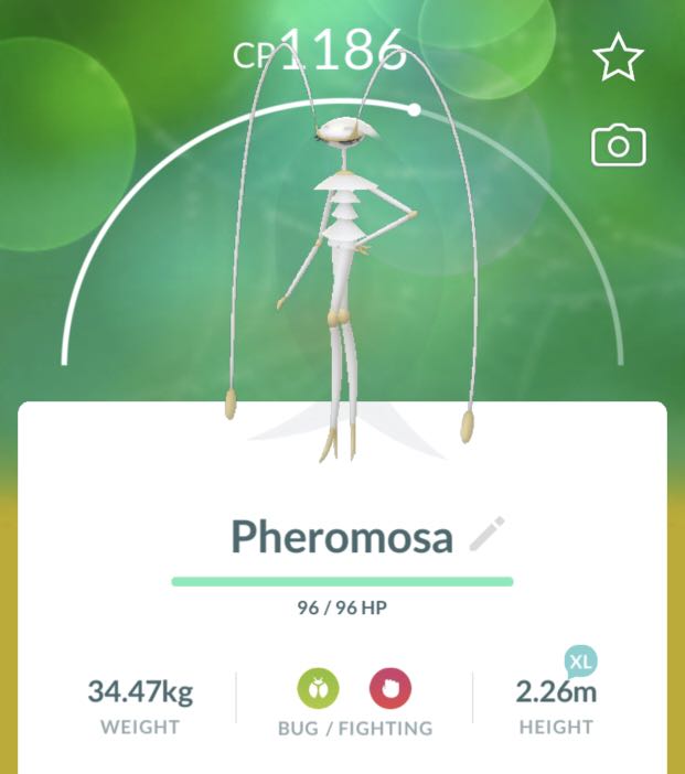 Pokemon Go Pheromosa Ultra Beast, Video Gaming, Gaming Accessories, In ...