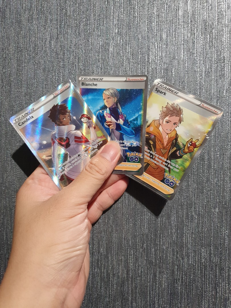 Pokemon TCG Pokemon Go Candela Blanche Spark Full Art Ultra Rare ...