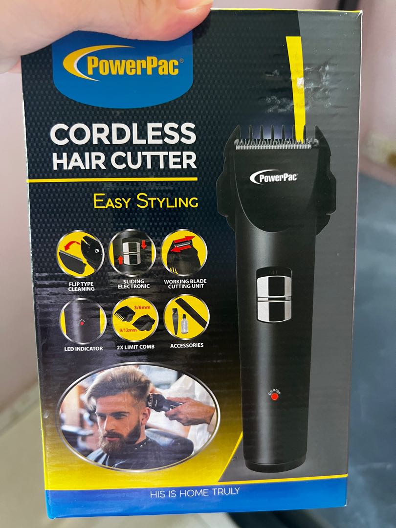Powerpac Cordless haircutter, Beauty & Personal Care, Hair Products on ...
