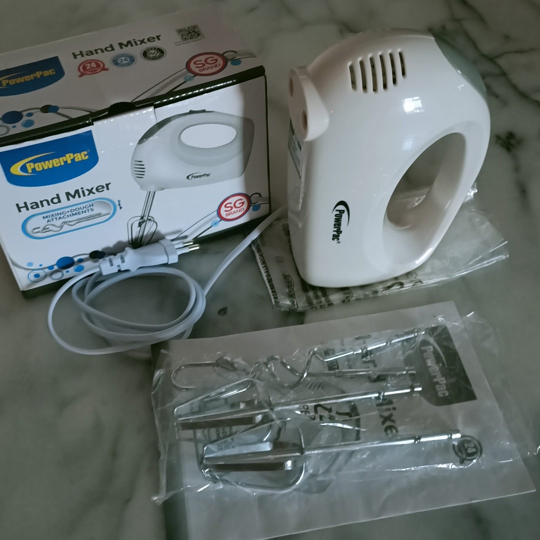 PowerPac Hand Mixer, TV & Home Appliances, Kitchen Appliances, Hand ...