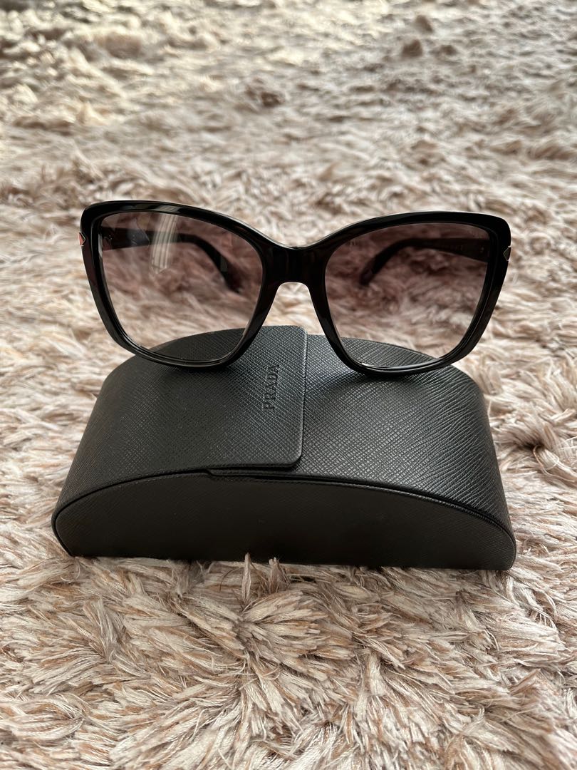 Prada SPR14P-A 1AB-0A7, Luxury, Accessories on Carousell