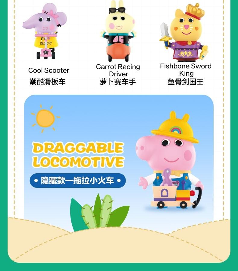 Preorder(Confirmed Design) - Pop Mart popmart Peppa Pig Game Time (Flag ...