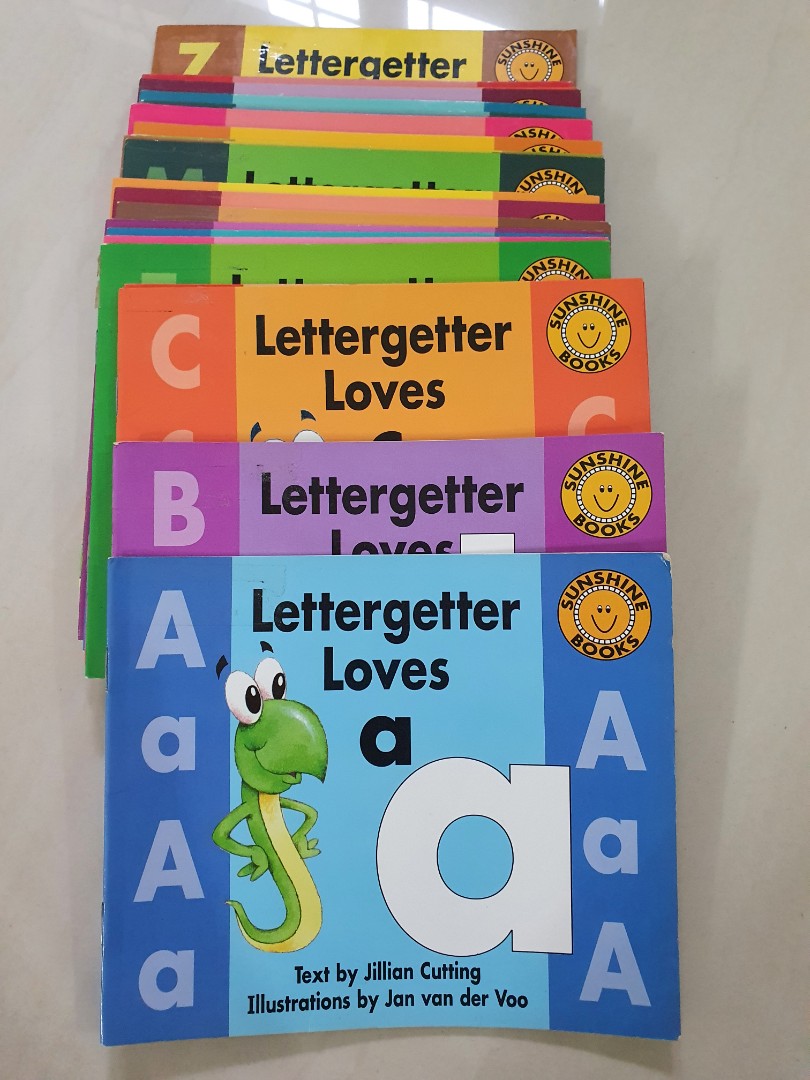 Preschool book - Total 26 books - Letter getter Love A to Z, Hobbies ...
