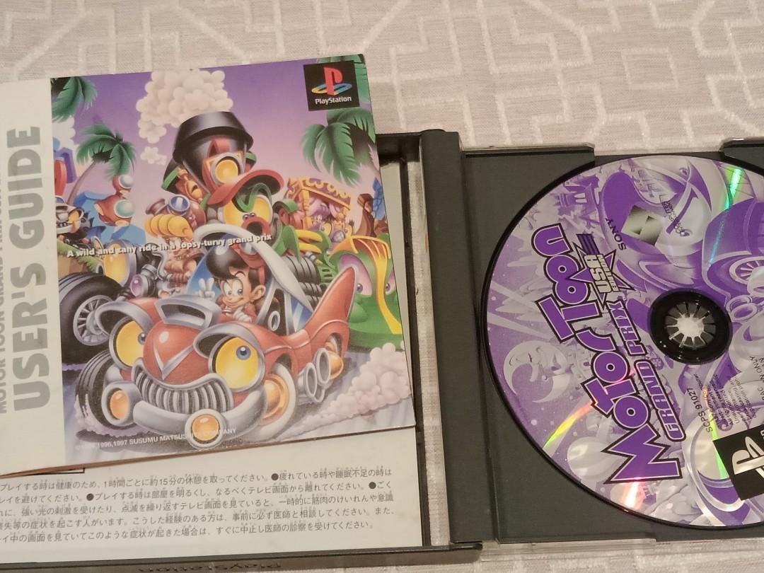 PS1 Motor Toon Original Game (JP), Video Gaming, Video Games ...