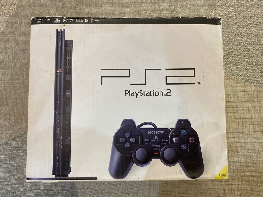 PS2 Slim Full set, 電子遊戲, 電子遊戲機, PlayStation - Carousell