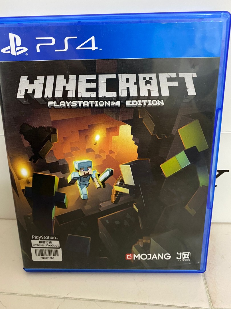 PS4 Games Minecraft, Video Gaming, Video Games, PlayStation on Carousell