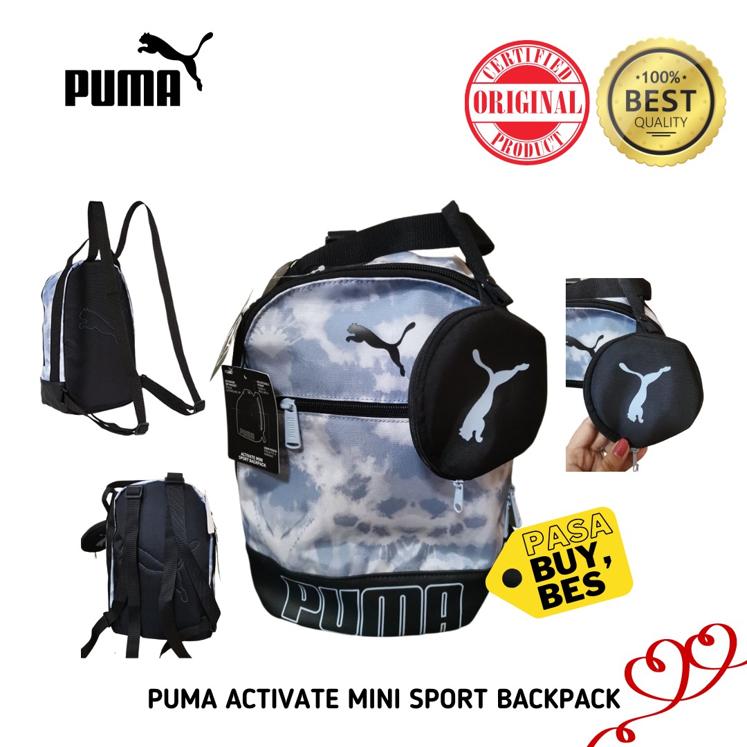 Puma Activate Mini Backpack, Men's Fashion, Bags, Backpacks on Carousell
