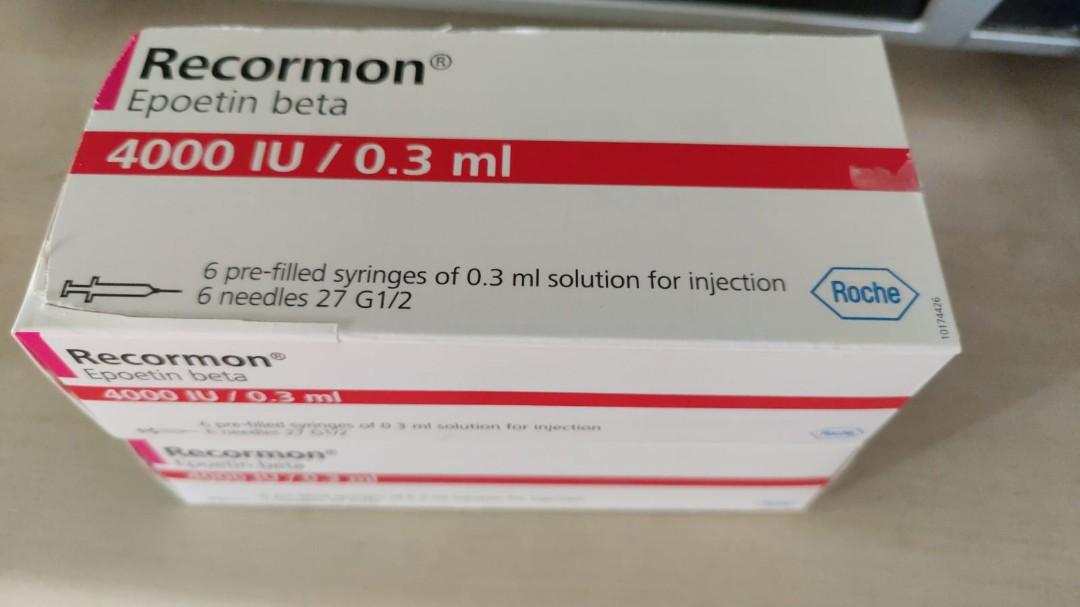 Recormon Epoetin beta, Health & Nutrition, Medical Supplies & Tools on ...