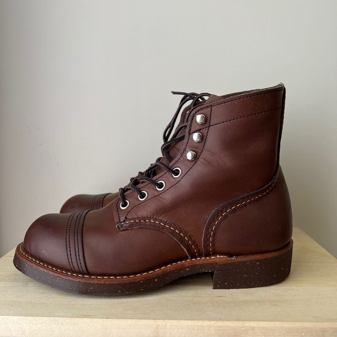 Red Wing Iron Ranger 8081 (Japan) Amber Harness, Women's Fashion ...