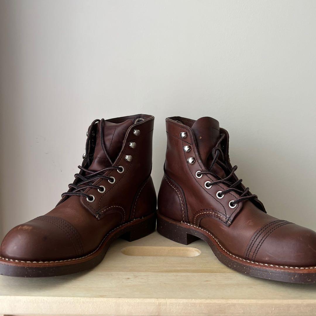 Red Wing Iron Ranger 8081 (Japan) Amber Harness, Women's Fashion ...