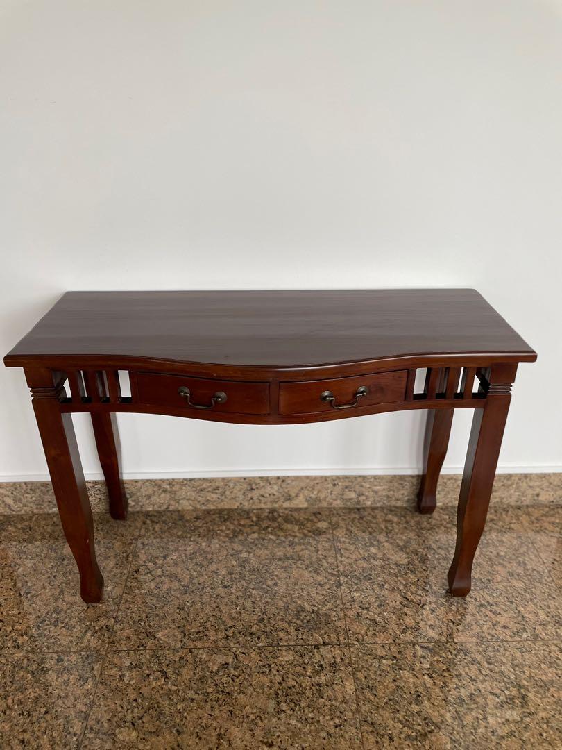 Resort style Teak wood Console table, Furniture & Home Living ...