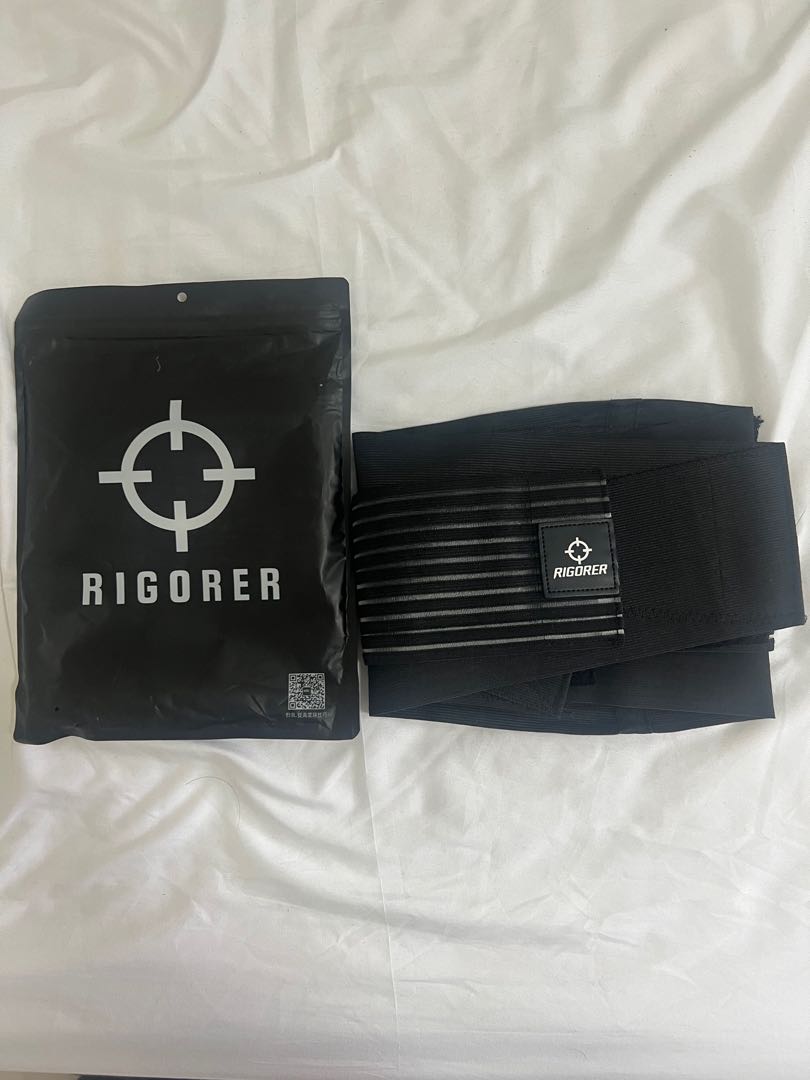 Rigorer Back Support Gym Lifting Belt, Men's Fashion, Activewear on ...