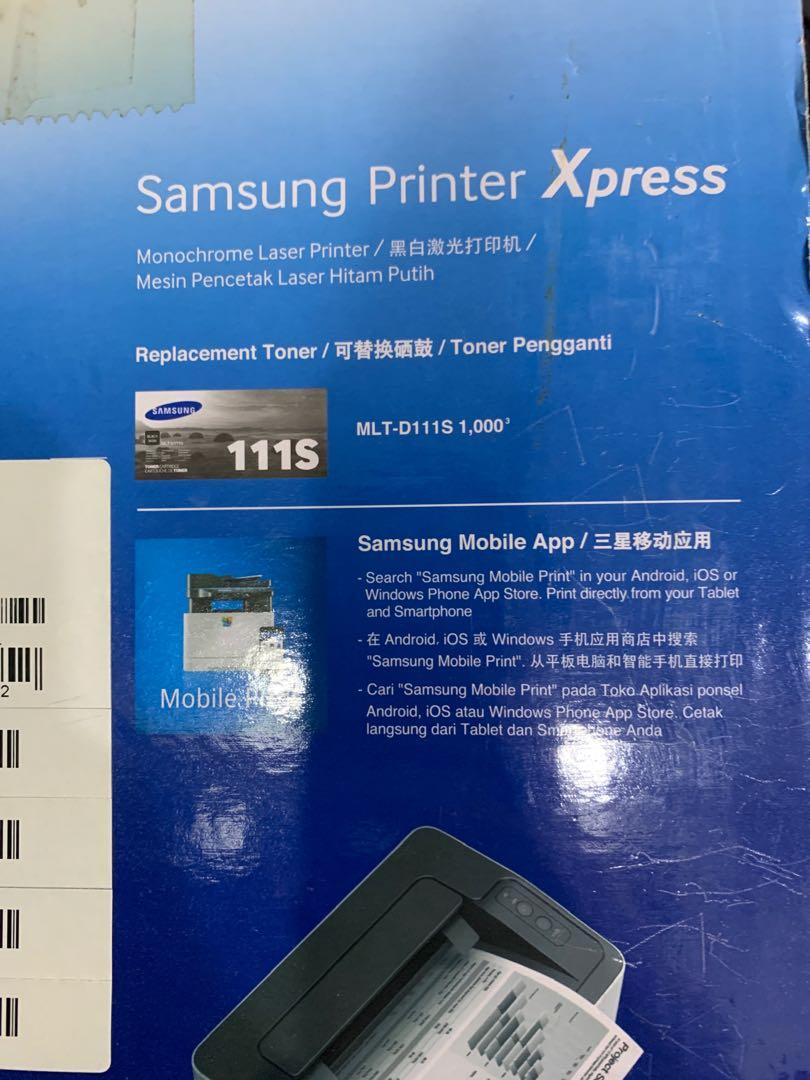 SAMSUNG Printer Xpress M2020W, Computers & Tech, Printers, Scanners ...
