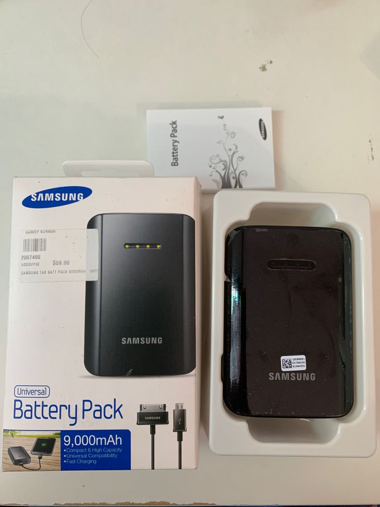 Samsung Universal Battery Pack 9,000mAH, Mobile Phones & Gadgets ...