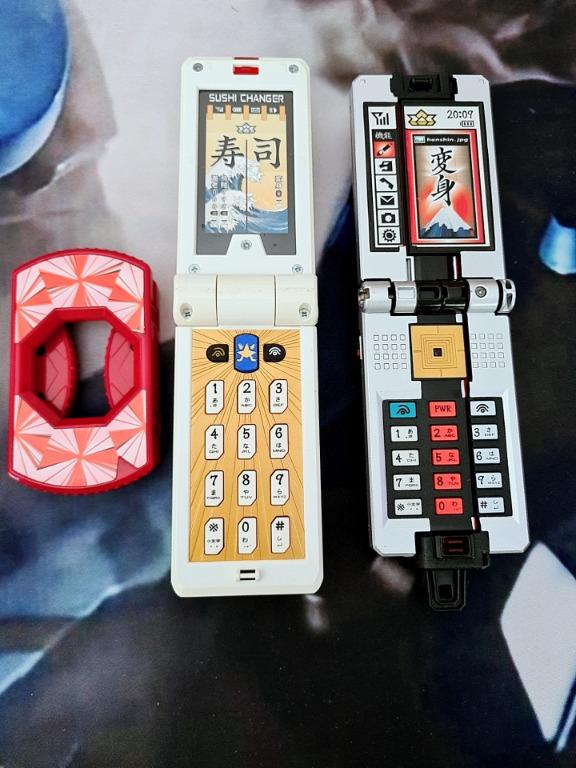 Samurai Sentai Shinkenger/Power Rangers Samurai - DX Shodo Phone ...