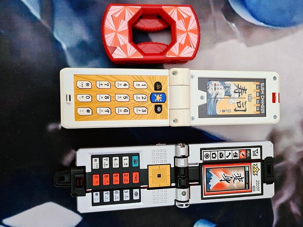 Samurai Sentai Shinkenger/Power Rangers Samurai - DX Shodo Phone ...