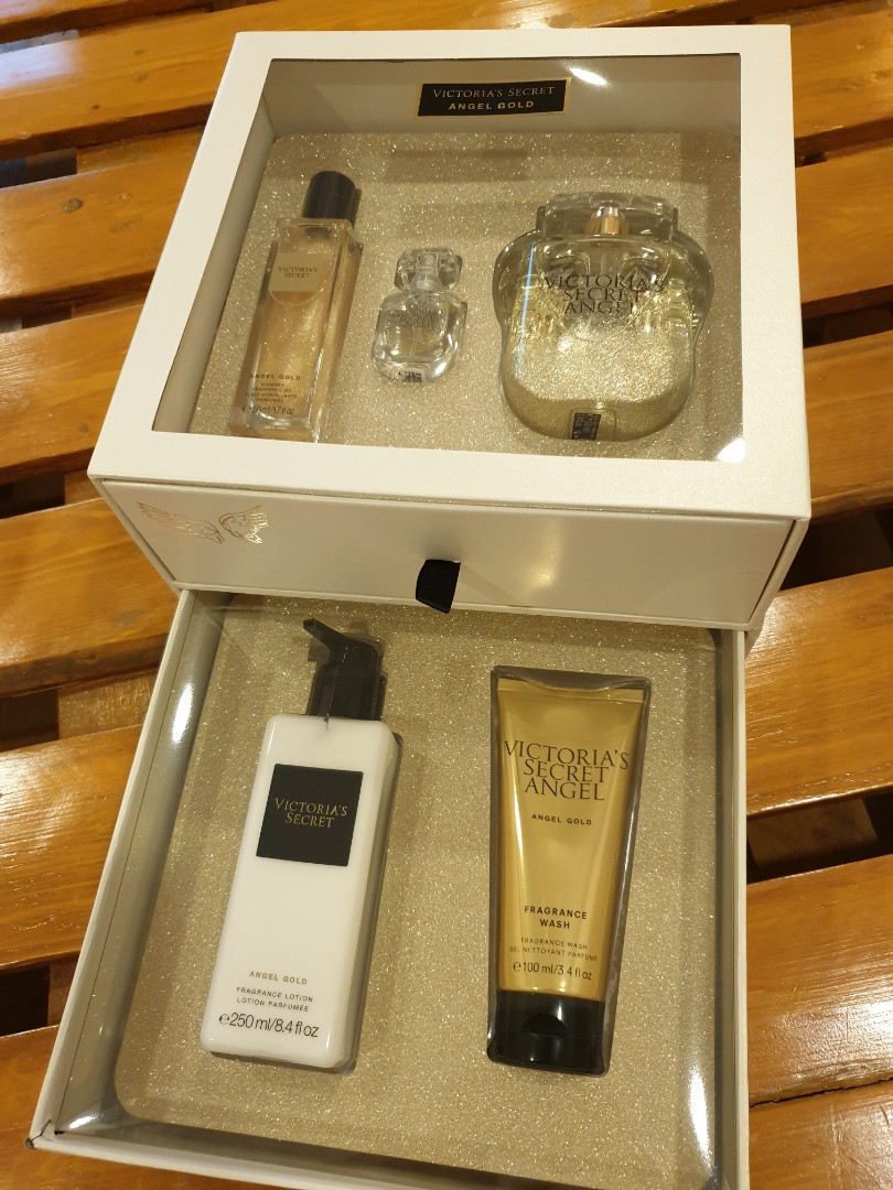 Secret Angel GOLD Perfume Large Set by Victoria's Secret, Beauty ...