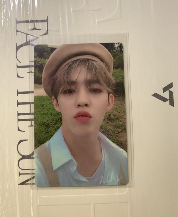 SEVENTEEN SVT scoups s.coups an ode hope beret photocard pc, Hobbies ...