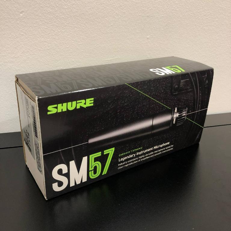 Shure SM57 Microphone, Audio, Microphones on Carousell