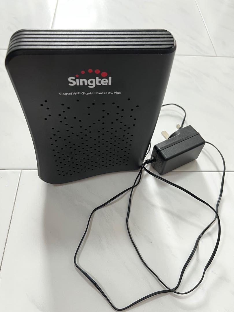 SingTel AC Plus Router, Computers & Tech, Parts & Accessories ...