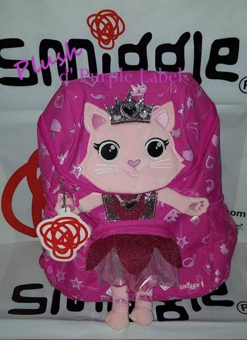 Smiggle Cat Junior Backpack, Hobbies & Toys, Stationary & Craft ...