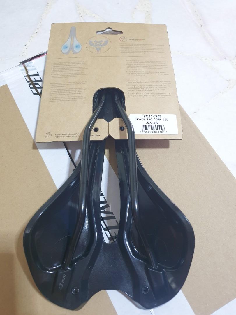 Specialized Romin EVO Comp Gel 143mm, Sports Equipment, Bicycles ...
