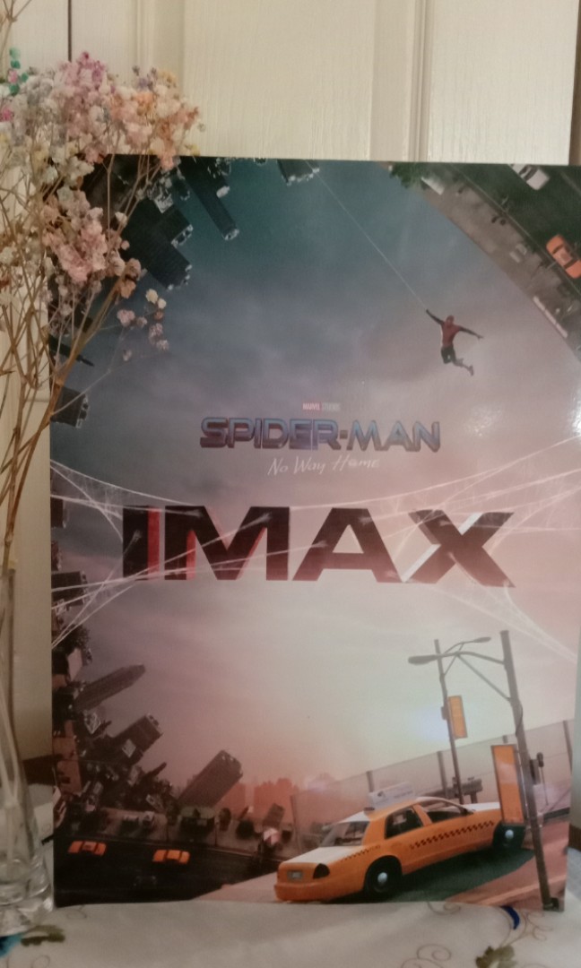 Spider- Man IMAX Poster, Hobbies & Toys, Memorabilia & Collectibles ...