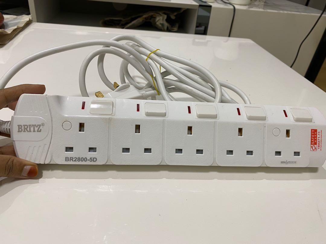 Britz and Vision Spike busters, TV & Home Appliances, Electrical ...