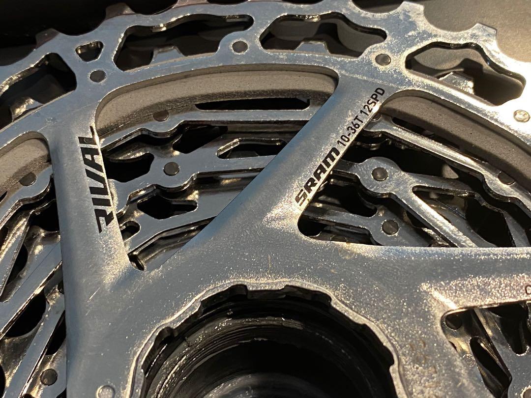 SRAM Rival 12S XG-1250 10-36T cassette, Sports Equipment, Bicycles ...