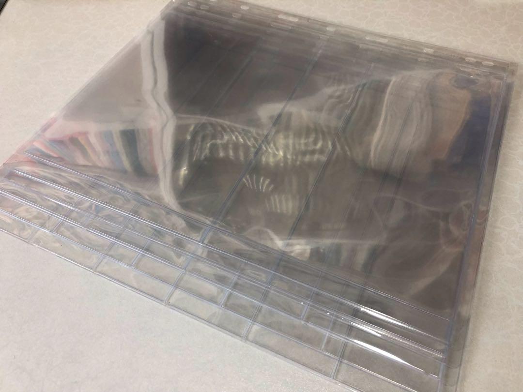 Stamp pages / inserts / philately album sheets (transparent), Hobbies ...