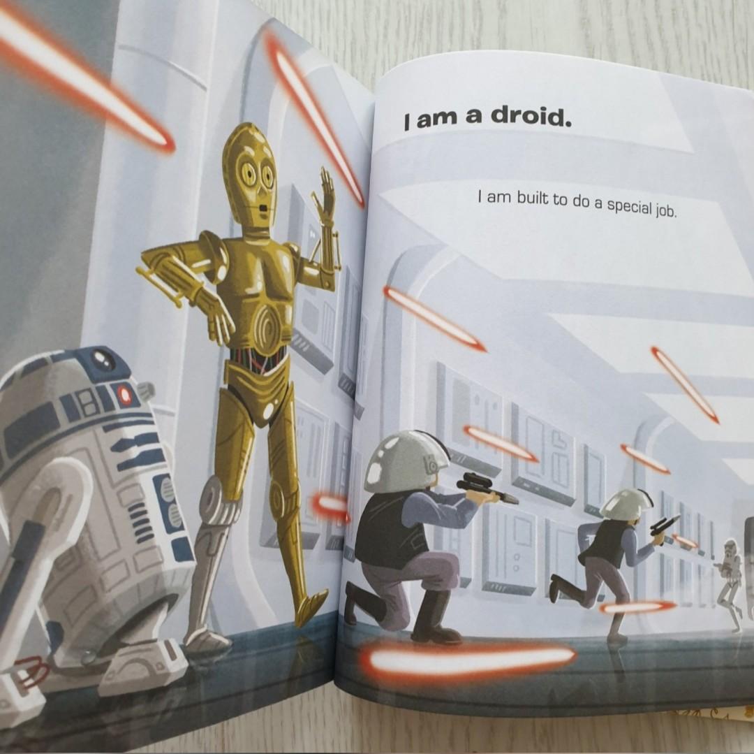 Star Wars - I Am A Driod - Children Hard Cover Storybook Story Book A ...