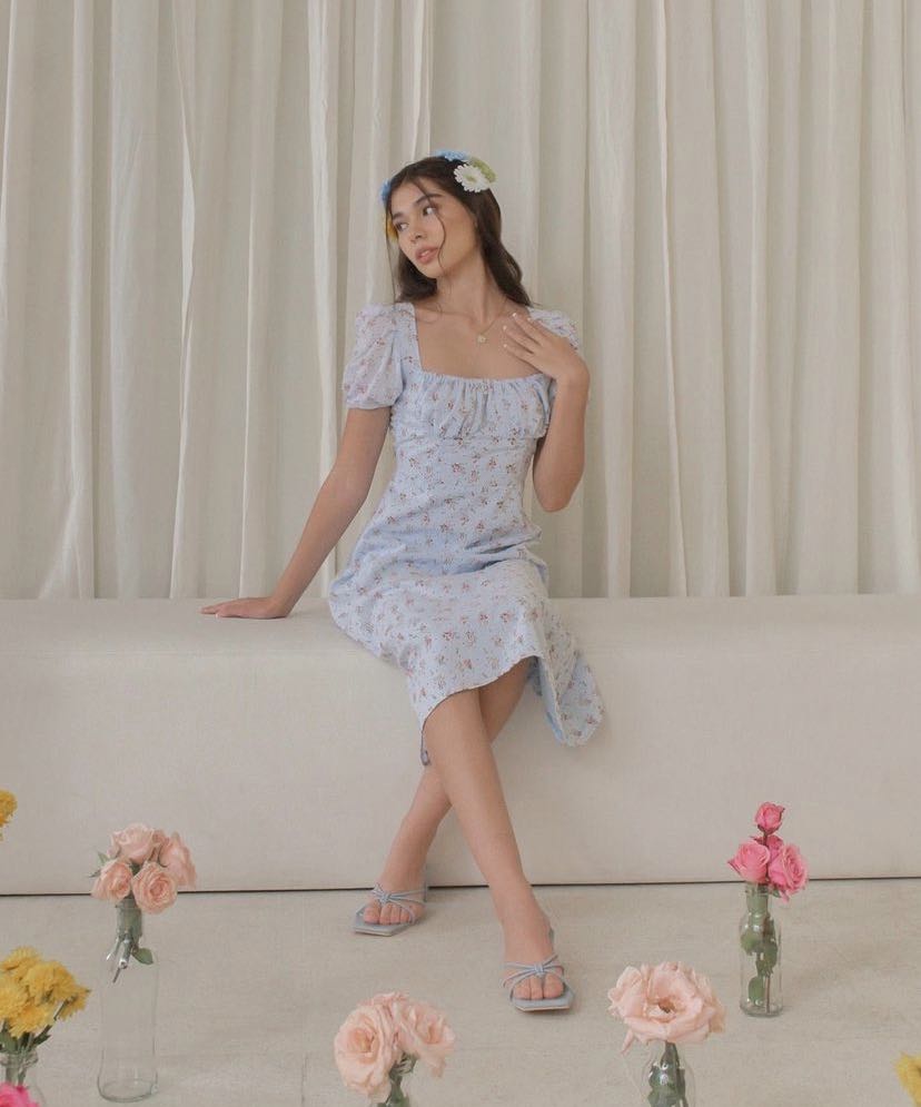 Suzy Clothing Marcella Dress in Blue, Women's Fashion, Dresses & Sets ...