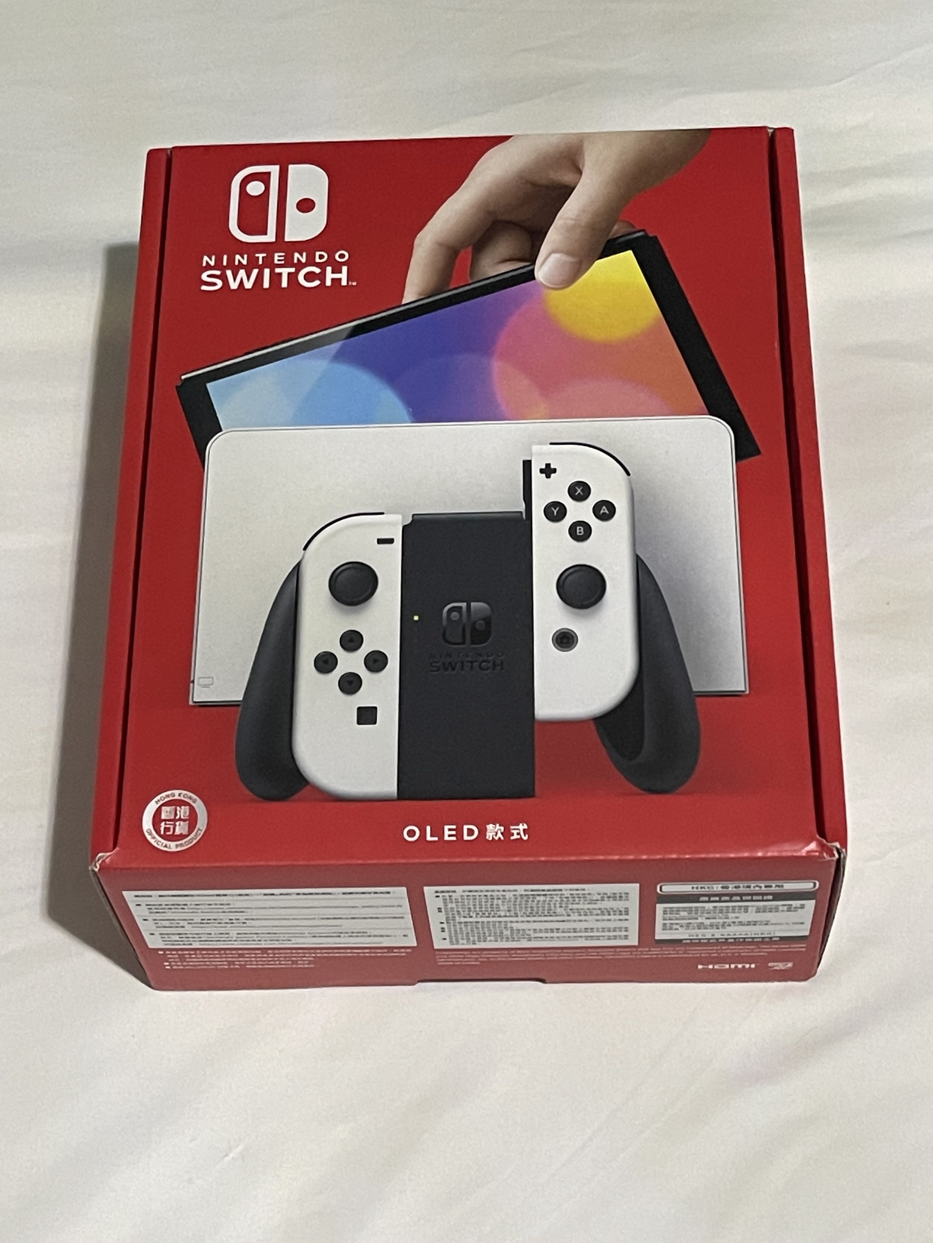 Switch OLED New (HK Set), Video Gaming, Video Game Consoles, Nintendo ...