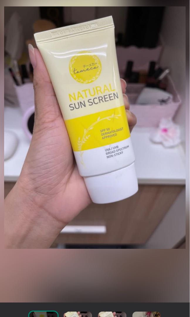 Tameca sunscreen, Beauty & Personal Care, Face, Face Care on Carousell