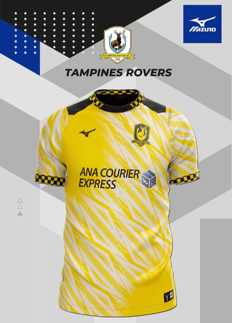 TAMPINES ROVERS FC OFFICIAL HOME SOCCER JERSEY, Men's Fashion ...