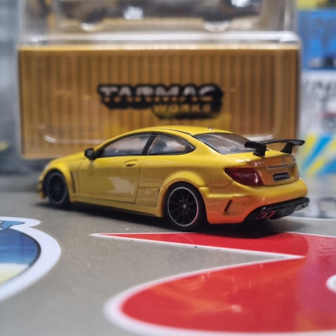Tarmac Works Mercedes Benz C63 AMG Black Series 1/64 Diecast Toy Car ...