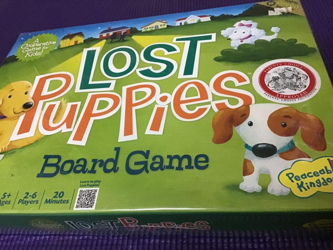 The Lost Puppies Board Game for Kids, Hobbies & Toys, Toys & Games on ...