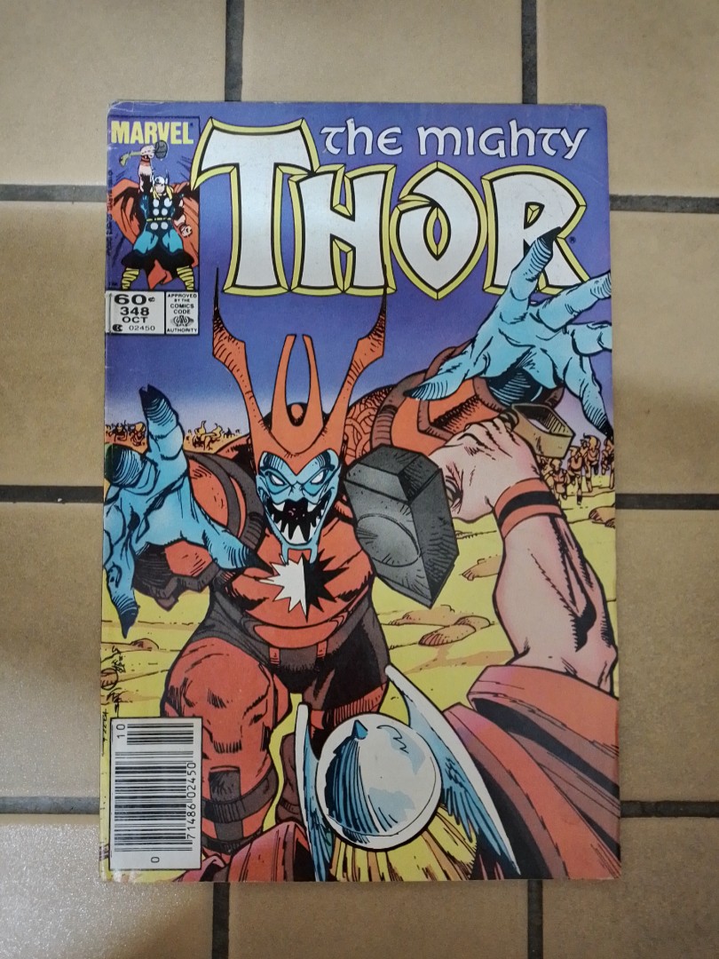 Thor #348 ( Walter Simonson - Cover Art ) Marvel Bronze Age / Vintage ...