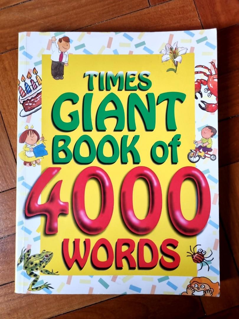 Times Giant Book of 4000 words, Hobbies & Toys, Books & Magazines ...