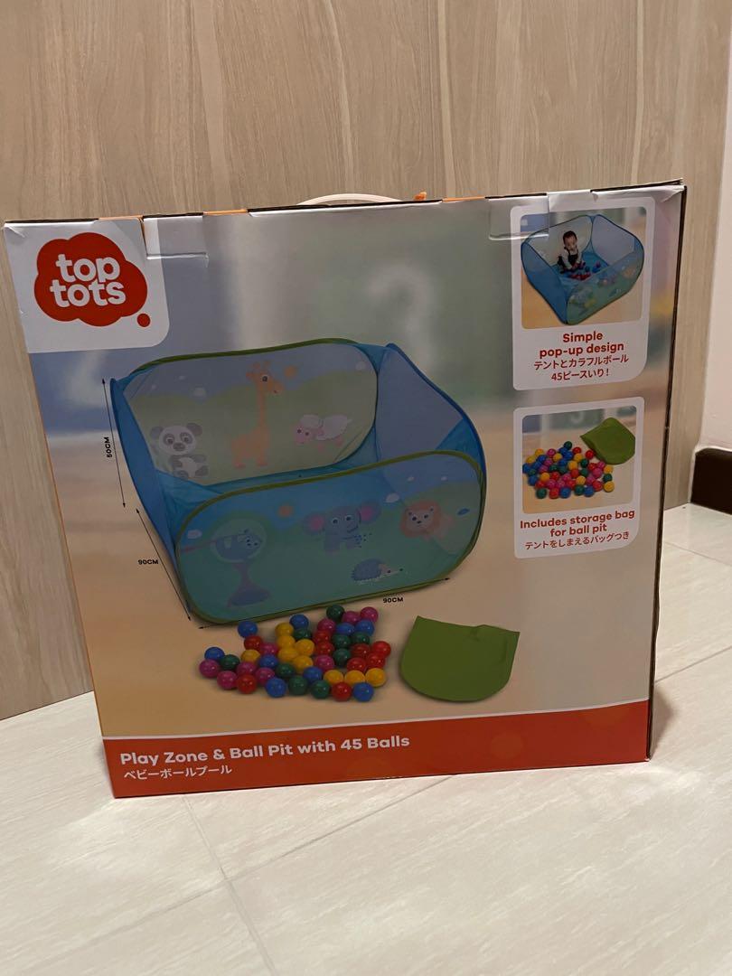 top tots Playzone & Ball Pit with 45 balls, Babies & Kids, Infant ...