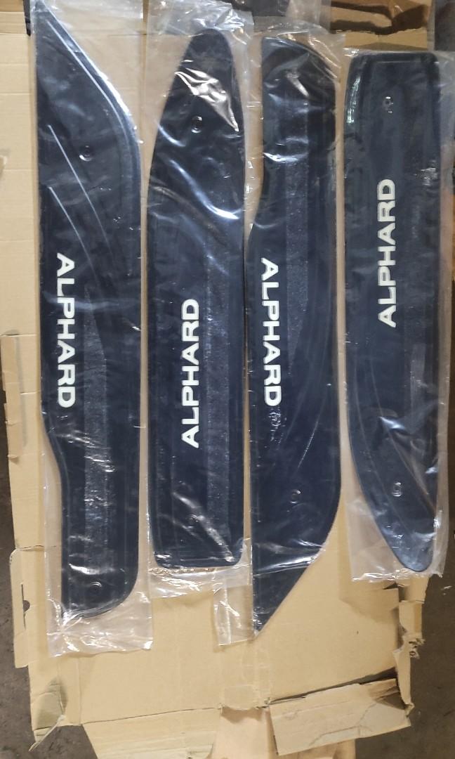 Toyota Alphard Side steps with Blue Led, Car Accessories, Accessories ...